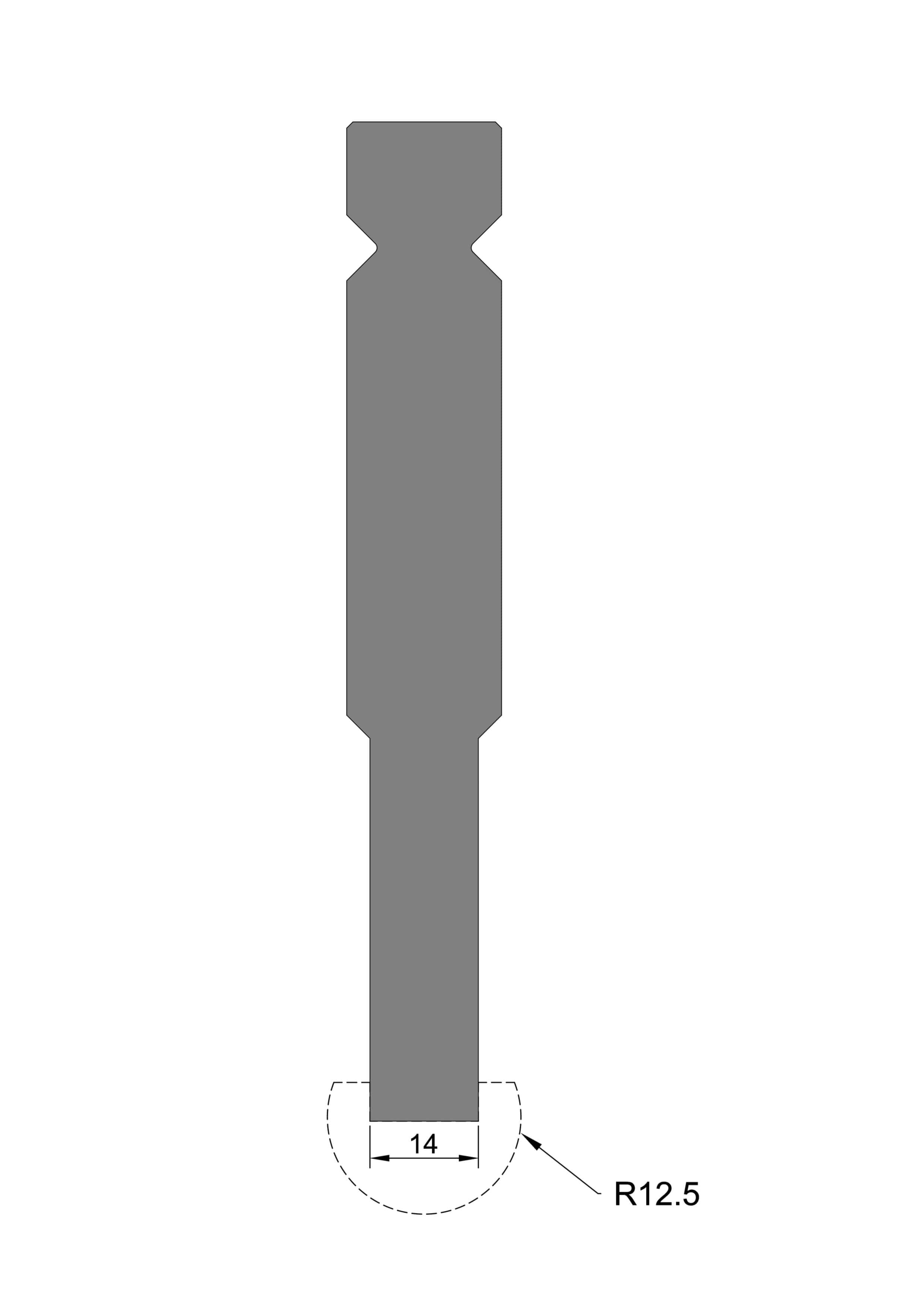 LVD Style Bending Punch Holder - Madhuram Micron Tools