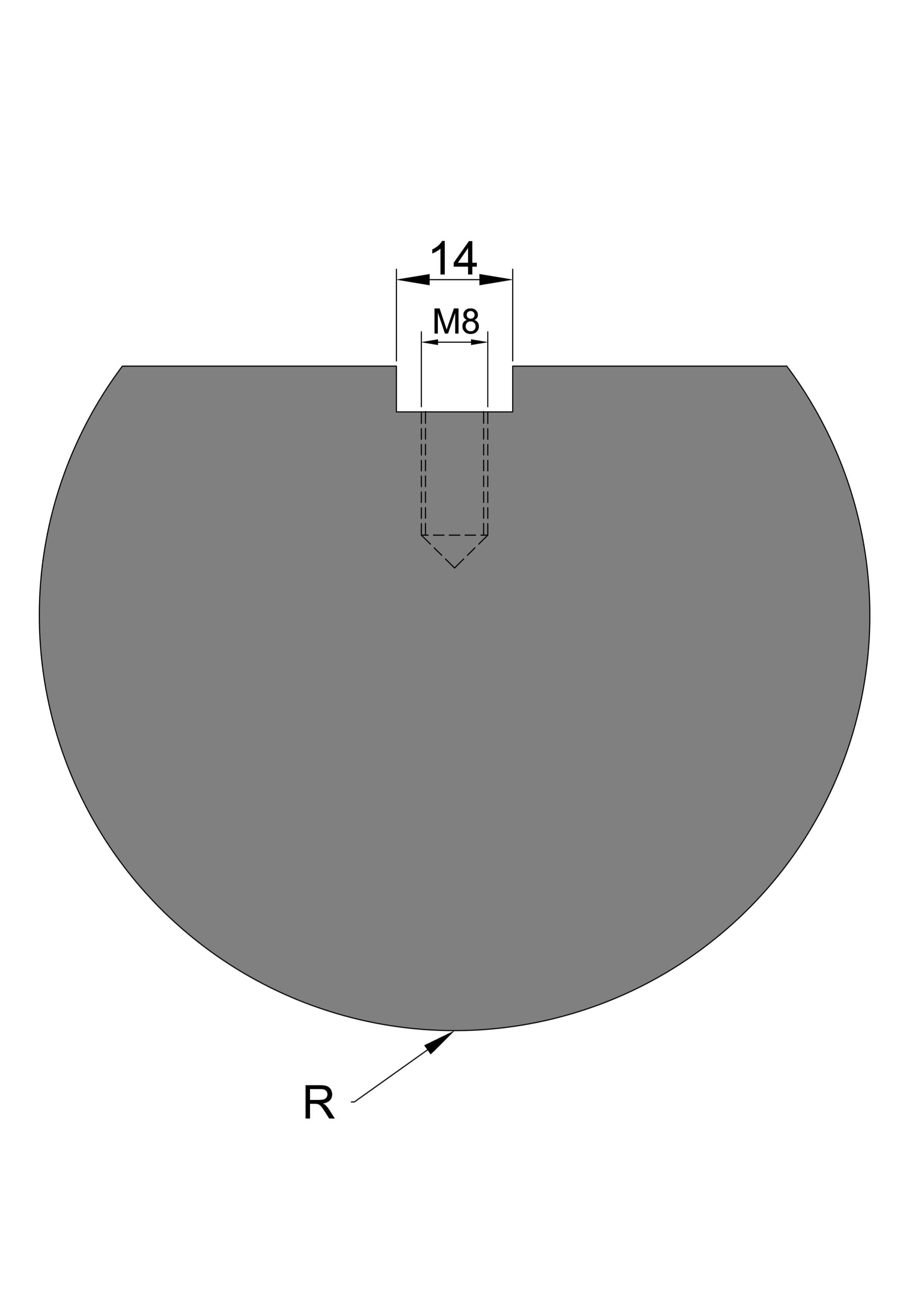 Trumpf - Wila Style Radius Punch Insert - Madhuram Micron Tools