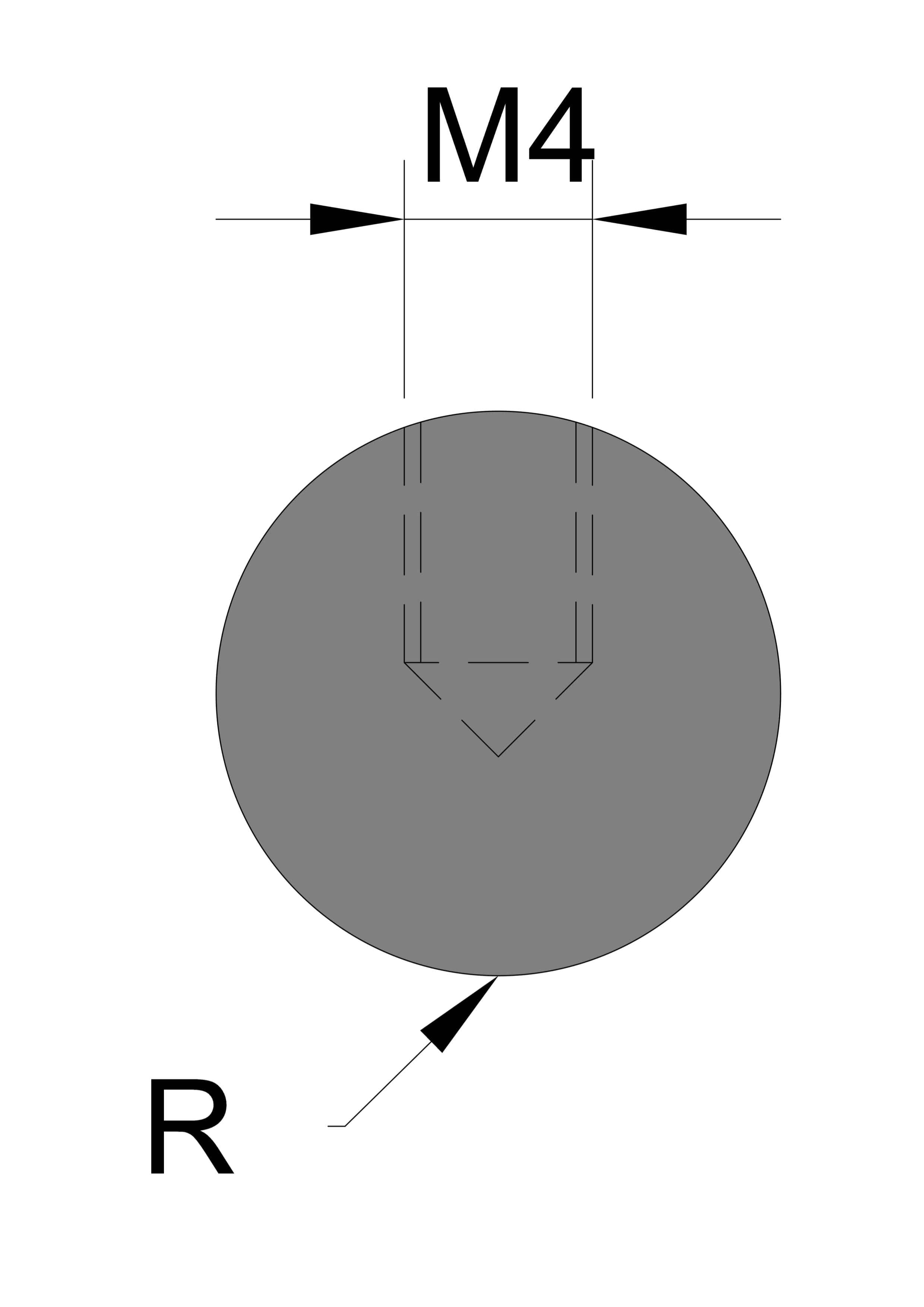LVD Style Bending Radius Punch Insert - Madhuram Micron Tools