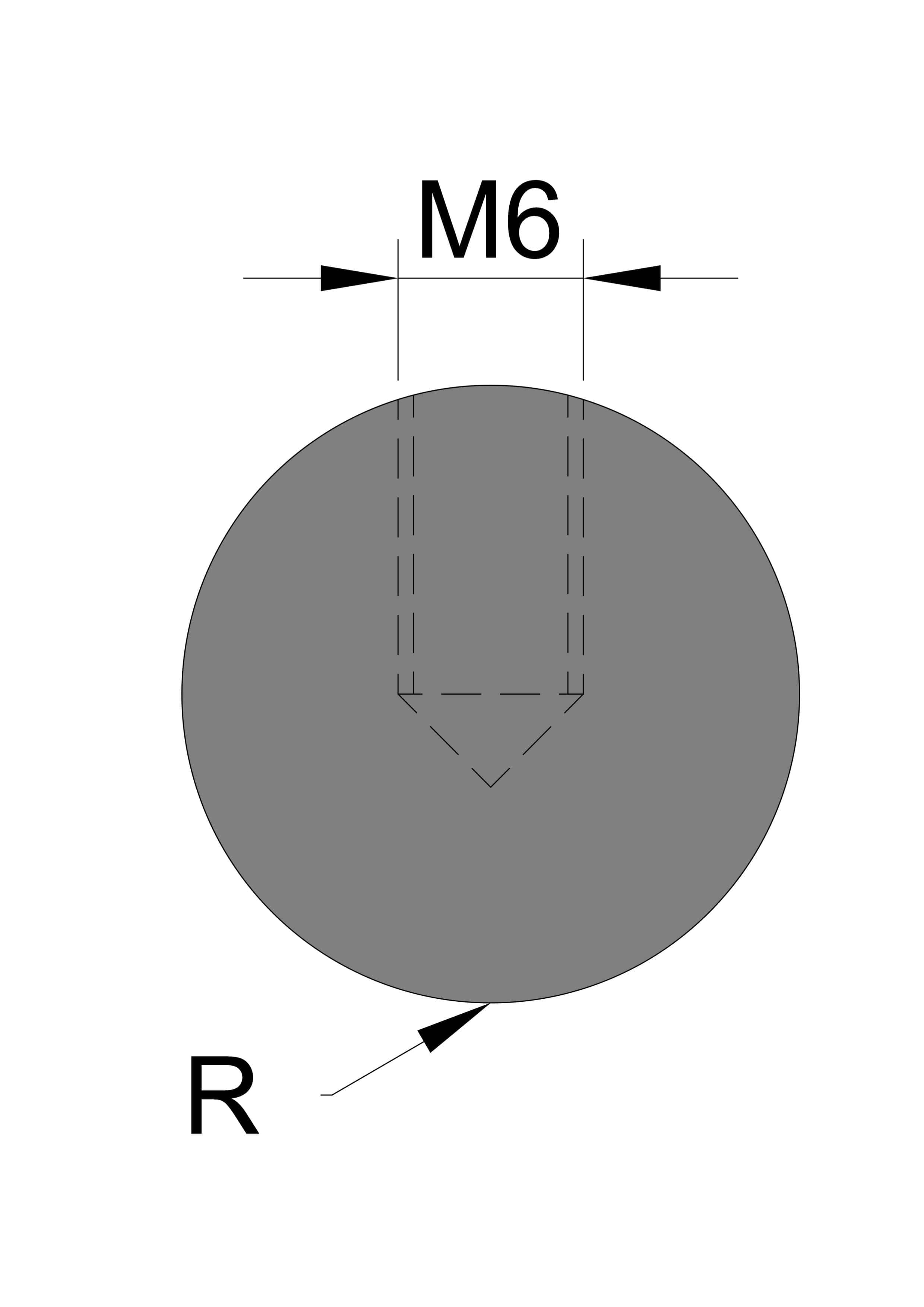 LVD Style Bending Radius Punch Insert - Madhuram Micron Tools